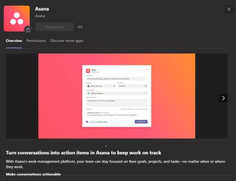 Teams Intergration Integrations Asana Forum