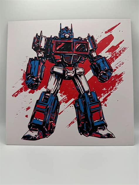 Optimus Prime Hueforge Free 3d Print Model Makerworld