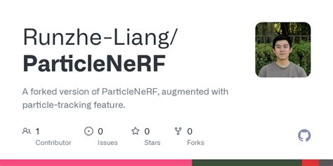 Github Runzhe Liangparticlenerf A Forked Version Of Particlenerf Github Runzhe Liangparticlenerf A Forked Version Of Particlenerf