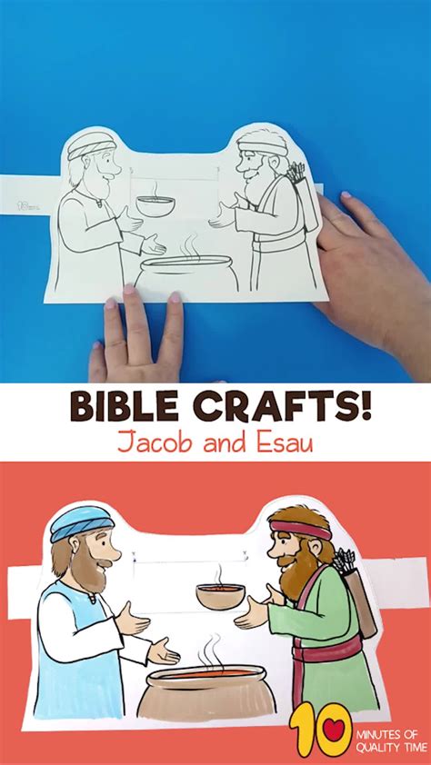 Jacob And Esau Lentil Stew Craft 10 Minutes Of Quality Time Sunday