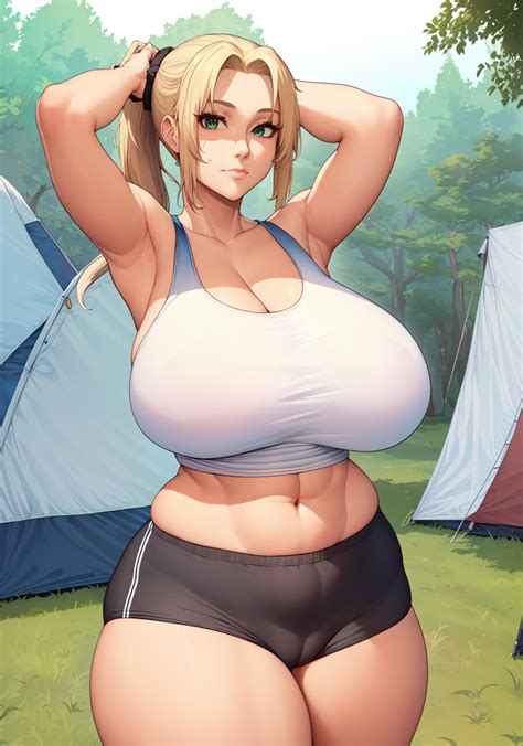 Rule 34 1girls Ai Generated Armpits Arms Behind Back Arms Up Curvaceous Curvy Body Curvy