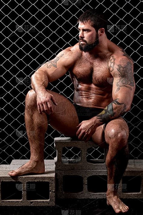 健美运动员 花瓣网