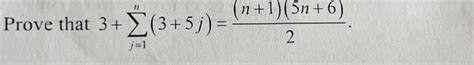 Solved Prove By Using Inductive Hypothesis And A Base Case Chegg