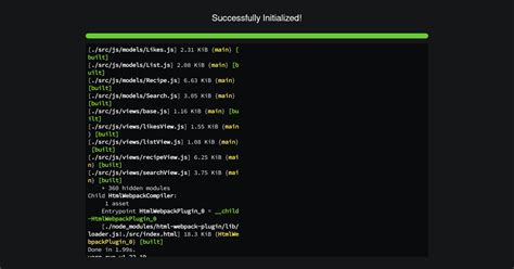 Forkify Codesandbox