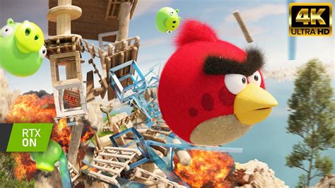 Angry Birds But Rtx On 4k Youtube
