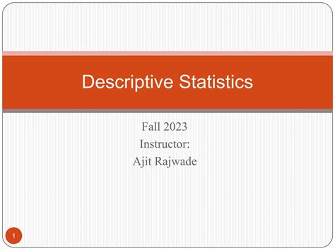 Descriptivestatistics Introduction To Descriptivestatisticscentral
