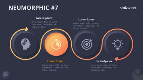 Neumorphic Diagrams For PowerPoint And Google Slides Showeet