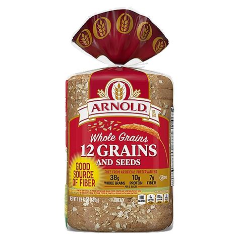 Arnold Whole Grains 12 Grains And Seeds Bread