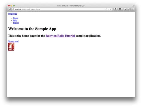 第5章 レイアウトを作成する Railsチュートリアル