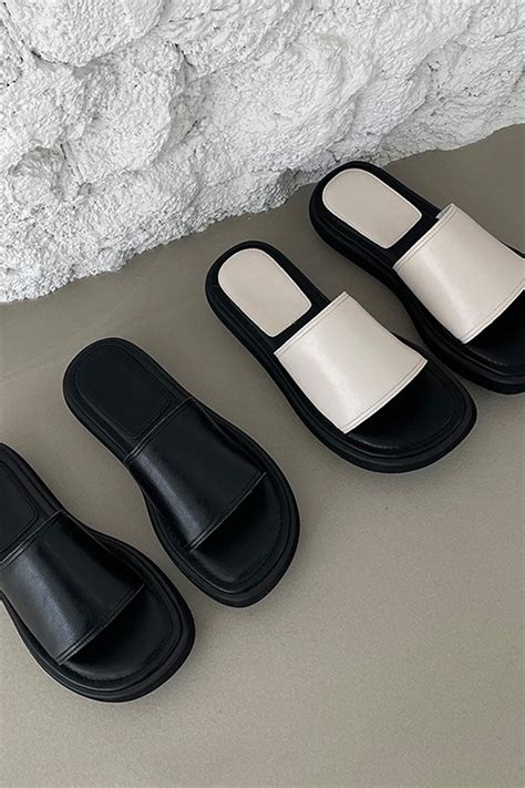 파브 베이직통굽슬리퍼4cm