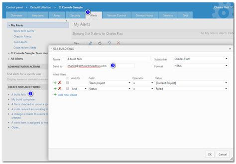 tfs continuous integration walk through part 3 notifications