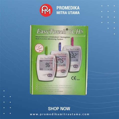 Promo Alat Check 3 Fungsi Easytouch Gchb Gula Kolesterol Hemoglobin