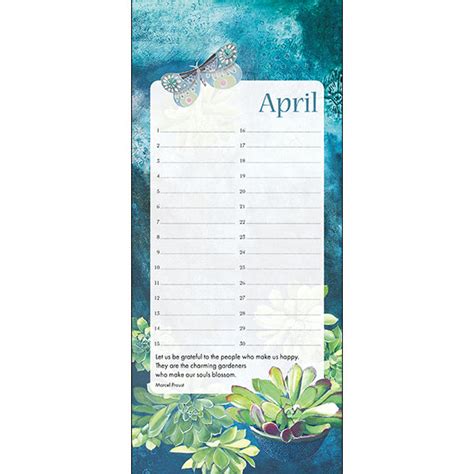 Everlasting Calendar Secret Garden Affirmations Publishing House Nz