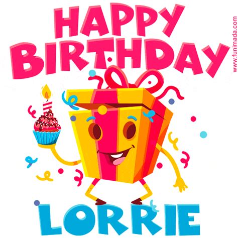Happy Birthday Lorrie Cheerful T Box  Download On