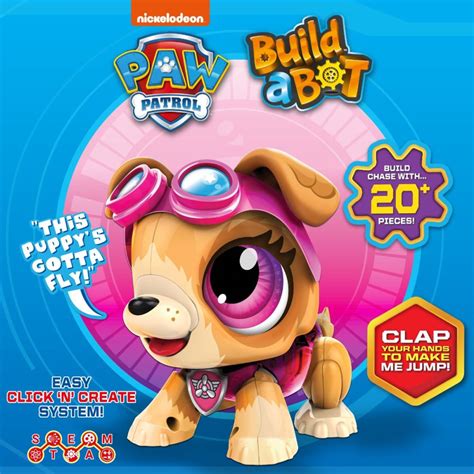Robot Paw Patrol Build A Bot Skye 20 Piese Noriel