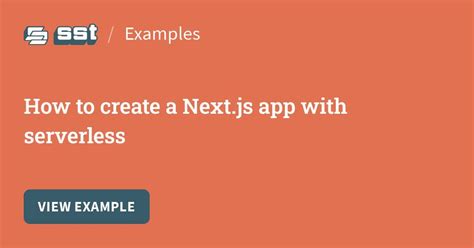 Deploy Nextjs To Aws Rnextjs
