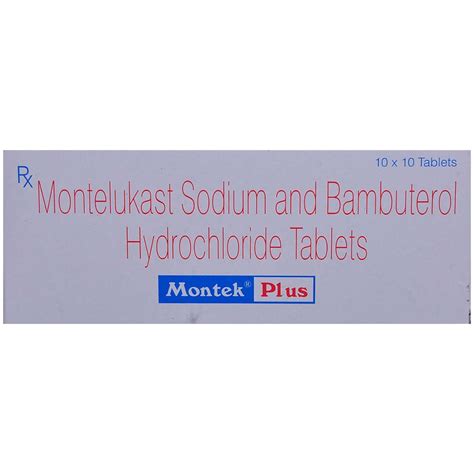 Buy Montek Plus For Asthma And Allergic Rhinitis Relief Medsbase