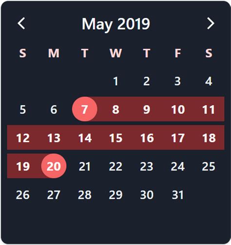 Github Nathanreyesv Calendar An Elegant Calendar And Datepicker Plugin For Vue