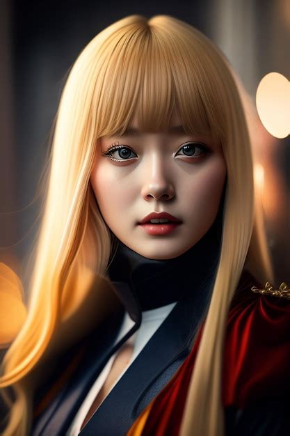 Premium Ai Image A Beautiful Girl On Deep Focus Generated Ai