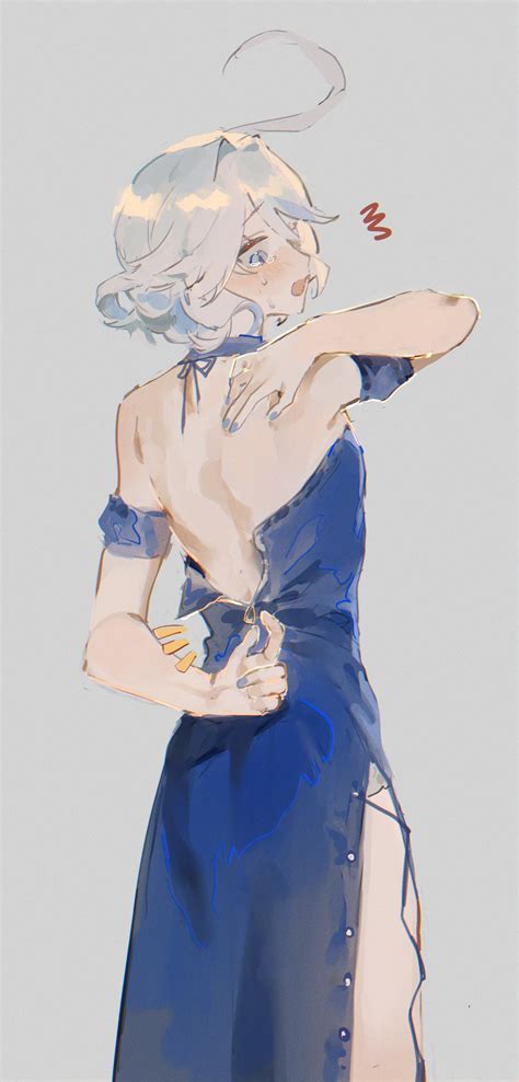 Furina Genshin Impact Drawn By Yukinika Danbooru