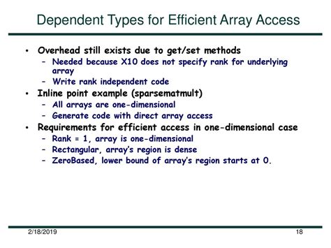 Optimizing Array Accesses In High Productivity Languages Ppt Download
