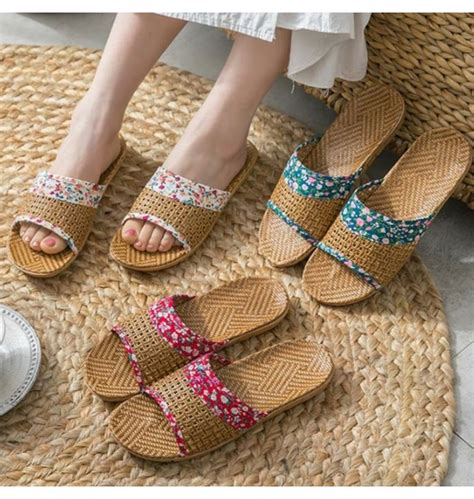 트렌드 시원한 펜션슬리퍼 사은품 등나무기본라탄 왕골슬리퍼 단체슬리퍼 층간소음 거실화 실내화 잇템 통기성좋은 티몬