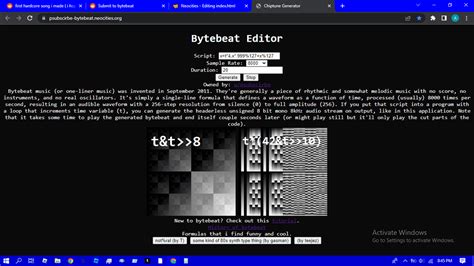 Rate My Bytebeat Composer Out Of 10 June 5 2023 R Bytebeat