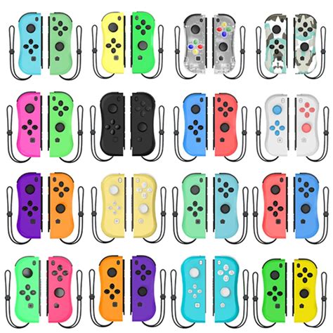 무선 게임 패드 닌텐도 스위치 컨트롤러 콘솔 Ns Nintend Switch 콘솔 왼쪽 및 오른쪽 지원 블루투스
