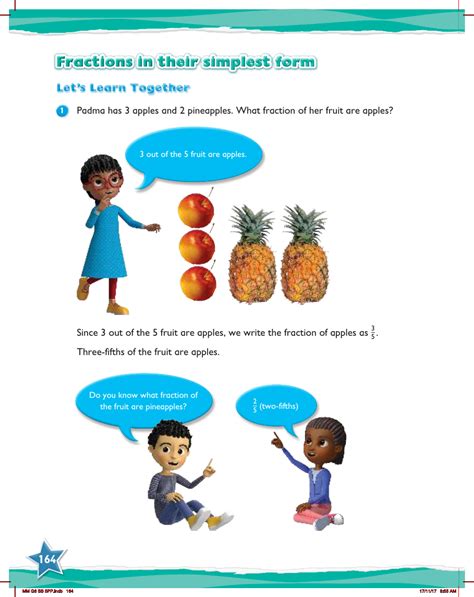 Max Maths Year 6 Learn Together Fractions In Their Simplest Form 1