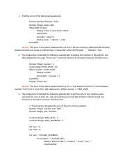 Finding Errors And Fixing Pseudocode For Displaying Cubes Time