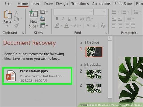 Easy Ways To Restore A PowerPoint Presentation Steps