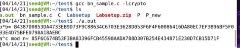 Seedlab20 Rsa Encryption And Signature Labseed Labs Rsa Public Key