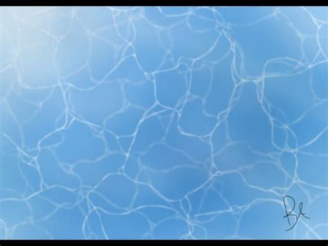 How To Draw Water Texture Speed Tutorial Youtube
