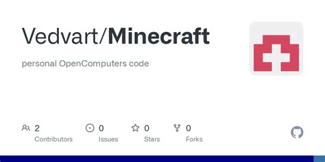 GitHub Vedvart Minecraft Personal OpenComputers Code