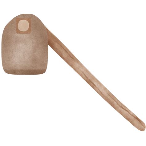 Wooden Hoe Hand Drawn 44184026 Png