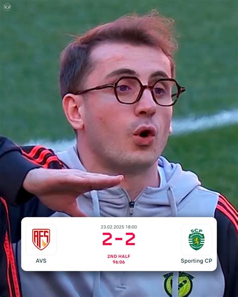 Sporting Perde Pontos Frente Ao Avs 😯 Nem A Roubar Conseguem Ganhar Acredita Benfica ️🏆
