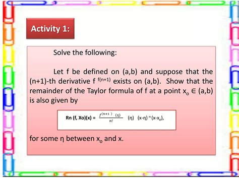 Taylors Theorem Pptx