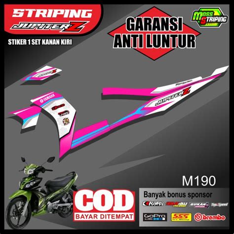 Jual Striping Jupiter Robot Jupiter Z Robot Stiker Semi Decal