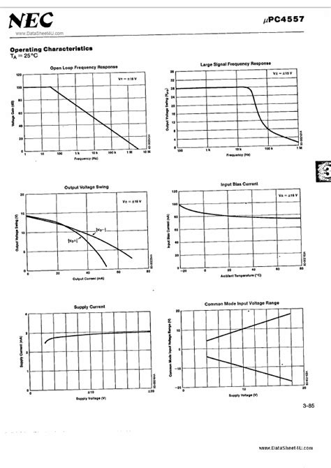 Upc4557 Datasheet Nec