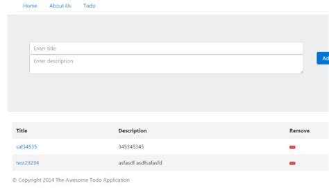 native node application using expressjs ejs and mongodb