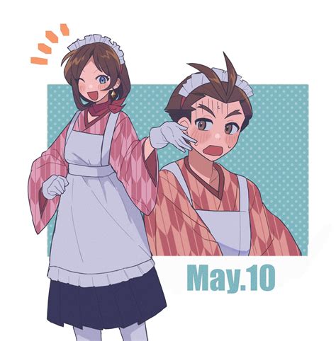 Nanase Trfok Apollo Justice Jinxie Tenma Trucy Wright Ace Attorney Phoenix Wright Ace