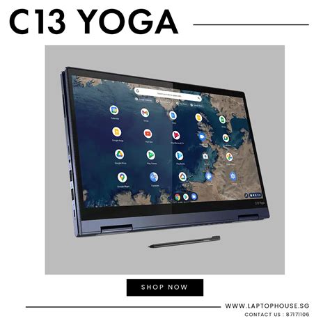 Lenovo Chromebook C13 Yoga G1 Amd Ryzen 5 8gb Ram 128gb Ssd Laptop