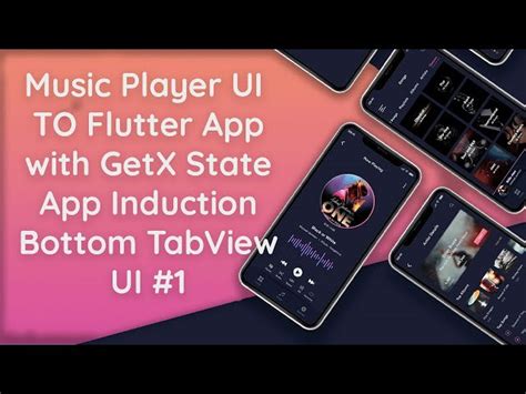 1 Flutter Music App Ui Design And Development Getx State Management