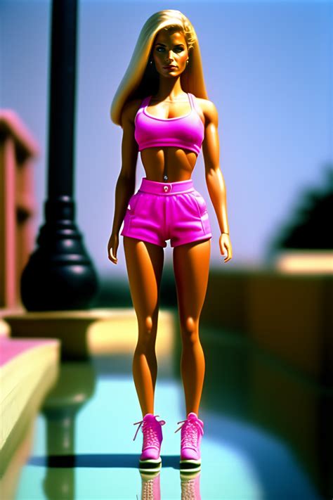 Lexica Rachel Green Barbie Doll Perfect Hourglass Body Shorts And