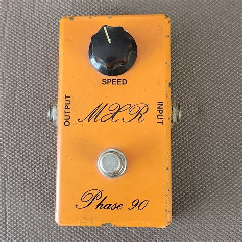 1974 Mxr Phase 90 Script Logo Original