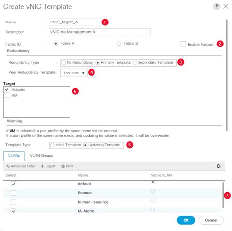 Cisco Ucs Platform Emulator Crear Vnic Templates Witcherit
