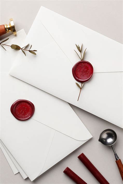 메이아이플라워 왁스씰 Mayiflower Wax Seal Wax Seals Wedding Wedding Decorations