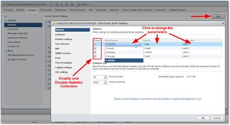 Vmware Vcenter Server Statistics Collection Intervals Techcrumble