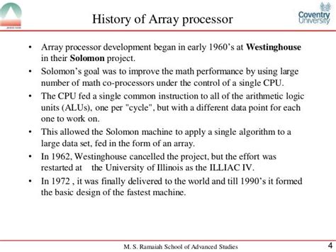 Array Processor