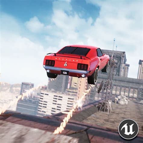 Awesome Mr Nerd Game Advertising Racing On The Roof